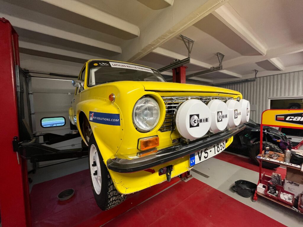 Žigulis trasē – Emīls Blūms/Didzis Eglītis gatavi īpašam startam ...